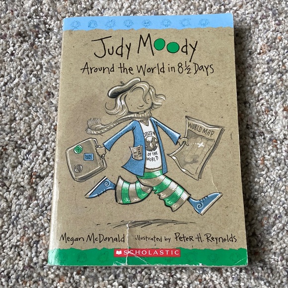 Other | The Book Judy Moody Around The World In 812 Days By Megan Mcdonald I | Poshmark
